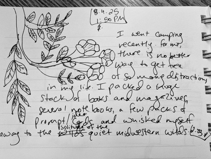 I went camping recently. | Jordan Radford Writes